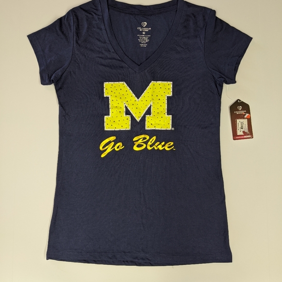 Tops | U Of M Michigan Tee | Poshmark